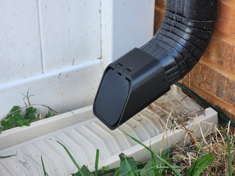 Gutter Downspout Diverter Door Pest Barrier Freshen Your Curb Appeal ...