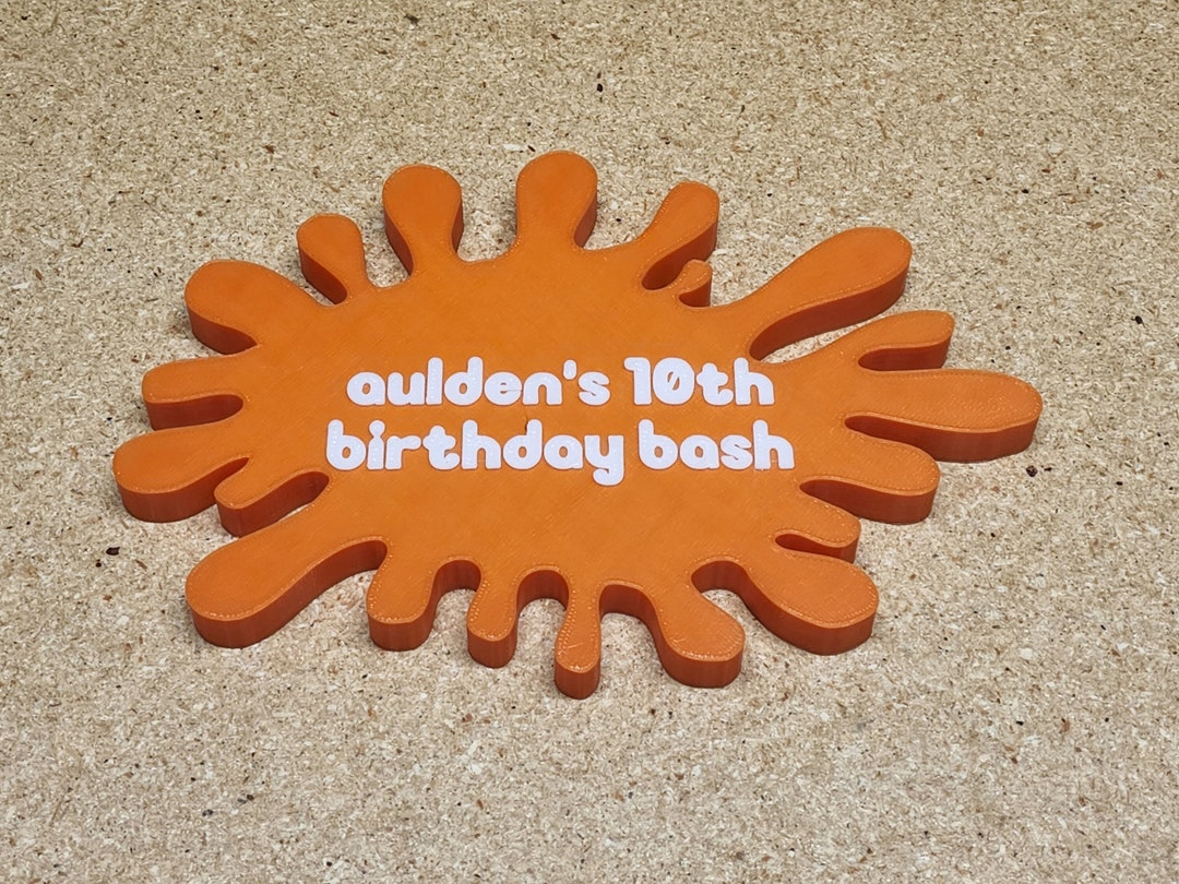 CUSTOM Nickelodeon Slime Logo Sign | Vintage 90s Nostalgia Blimp Decor ...