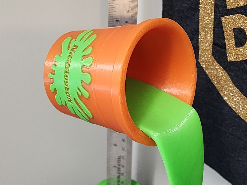 Magic Floating Spilling Nickelodeon Slime Bucket Vintage 90s - Etsy