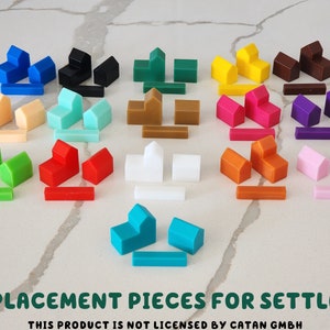 Deluxe Magnetic Game Piece Holder for Settlers of Catan Board Game ...