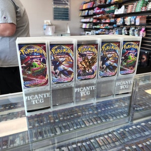 Custom Name Pokemon Card Booster Pack Dispenser Yugioh MTG Magic the ...