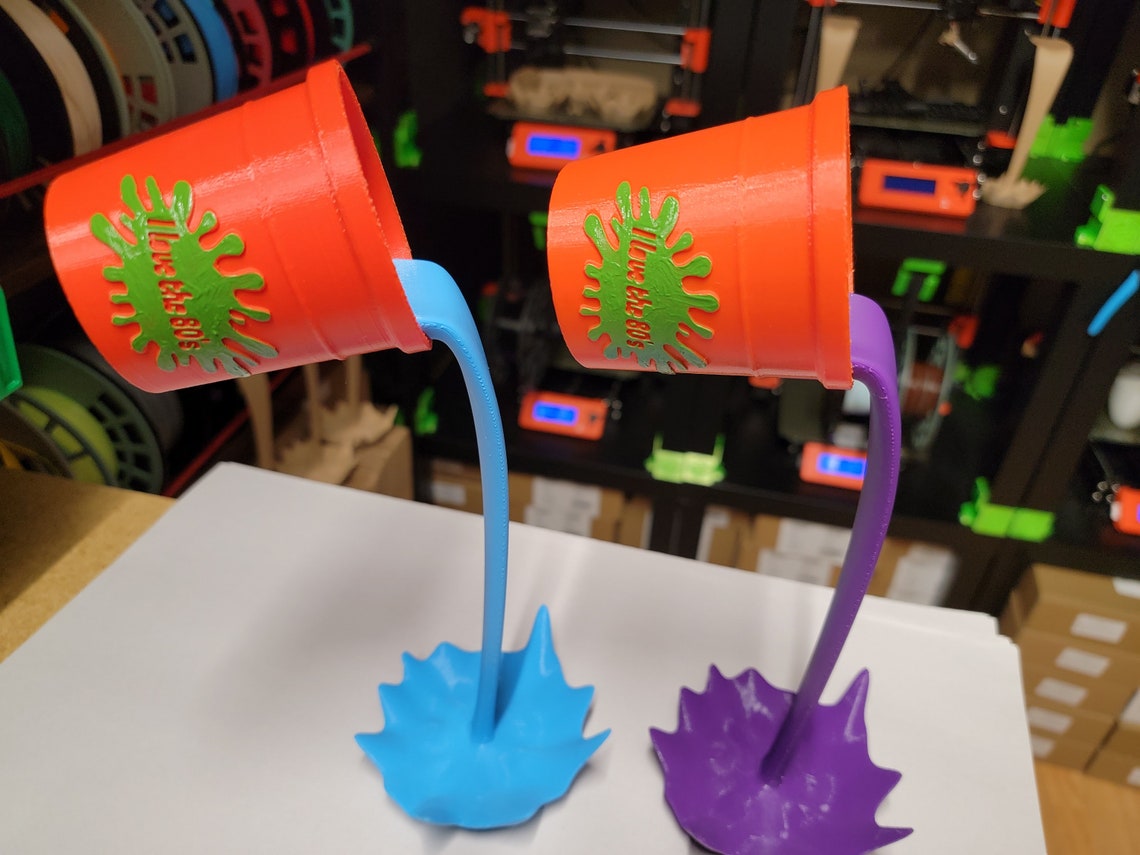 Magic Floating Spilling Nickelodeon Slime Bucket Vintage 90s - Etsy