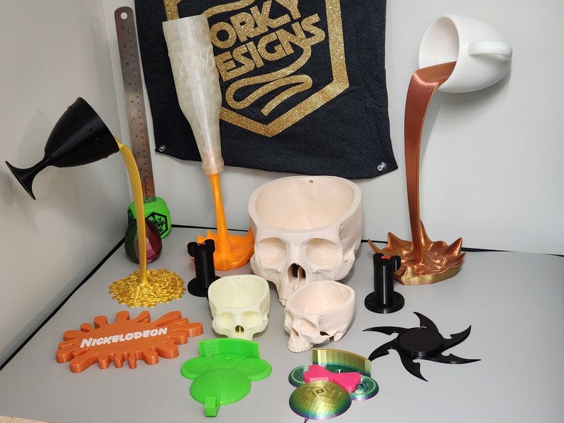 Magic Floating Spilling Halloween Skull Cup Decorations Decor Indoor ...