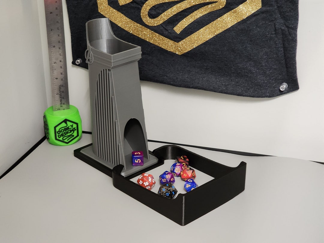AVENGERS Dice Tower | Fits All Standard Dice Gaming Accessory Modular ...