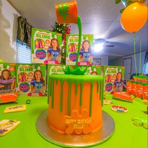 Magic Floating Spilling Nickelodeon Slime Bucket | Vintage 90s Blimp ...