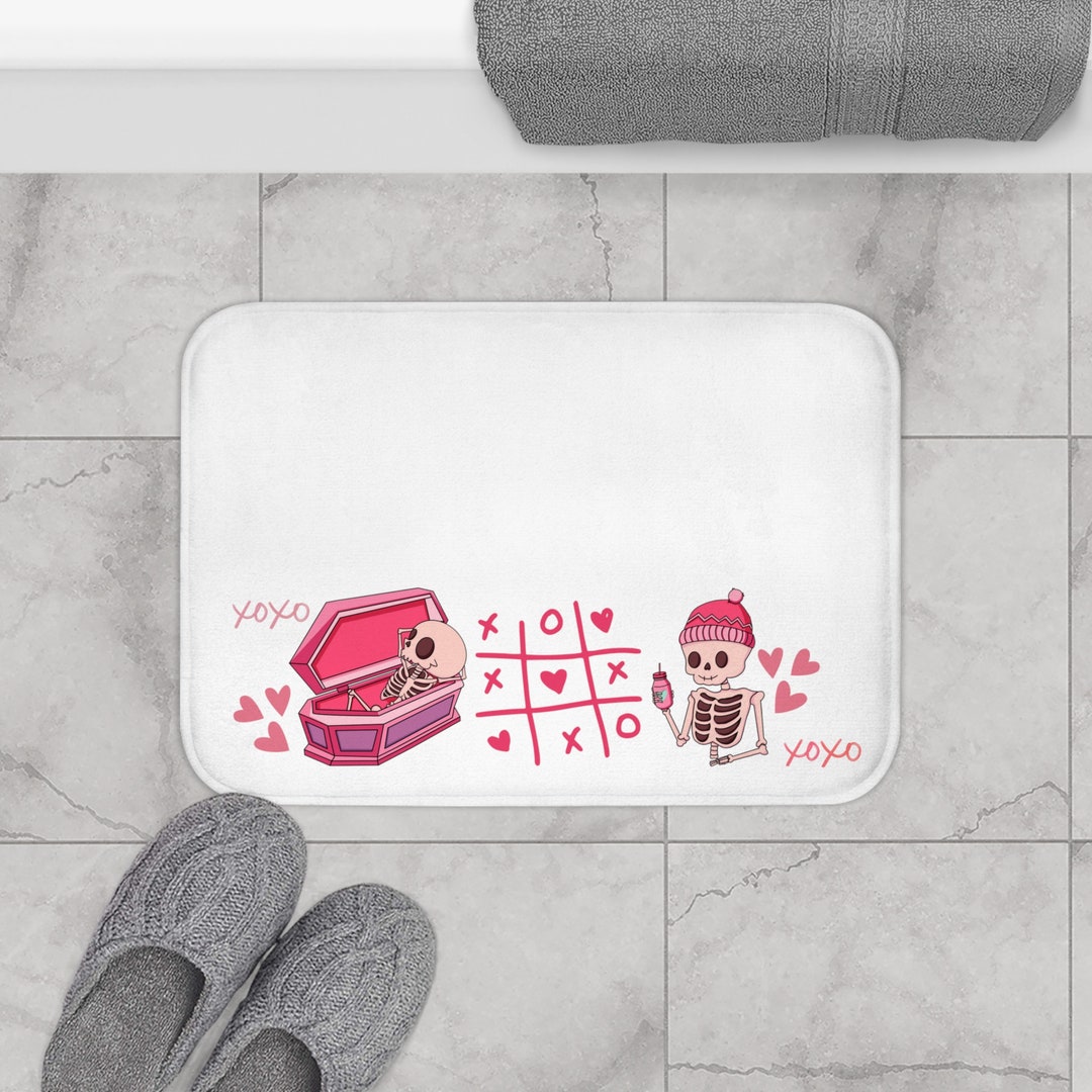 Modern Bath Mat for a Stylish and Safe Bathroom Personalized Microfiber ...