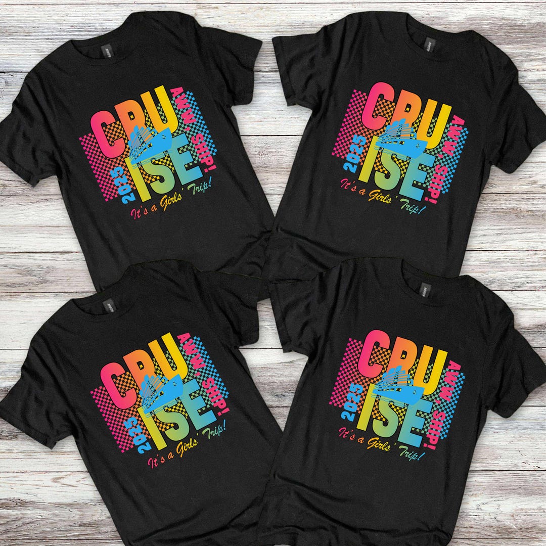 Cruise Shirts, Girls Trip Cruise Shirts, Aww Ship It's a Girls Trip ...