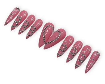 Angel Number Press on Nails - Etsy