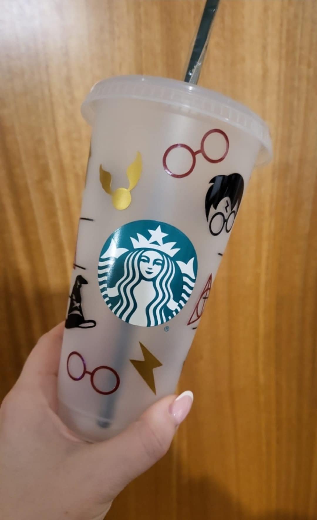 Harry Potter Themed Personalised Starbucks Cold Cup - Etsy