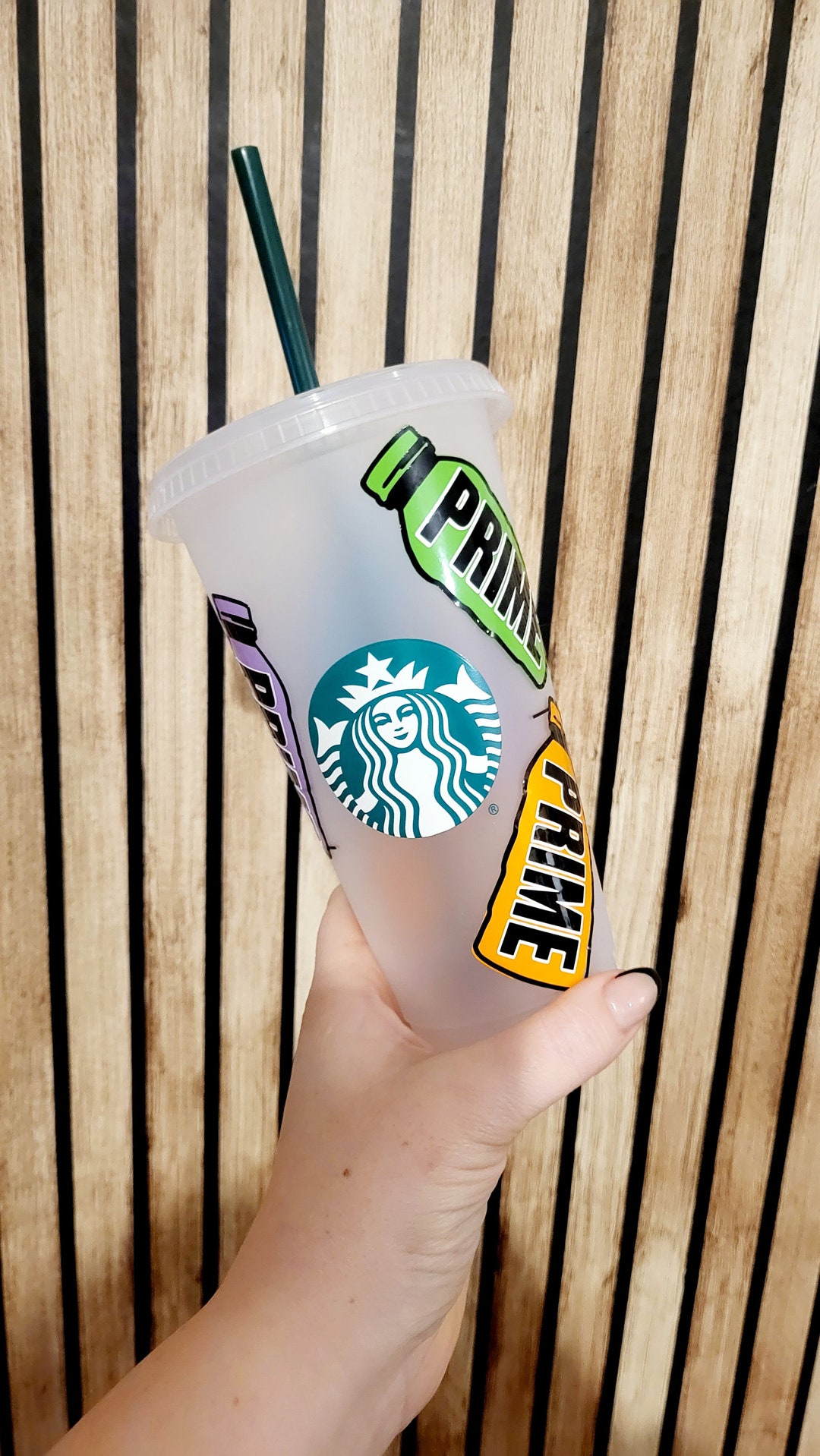 Prime Themed Personalised Starbucks Cold Cup - Etsy