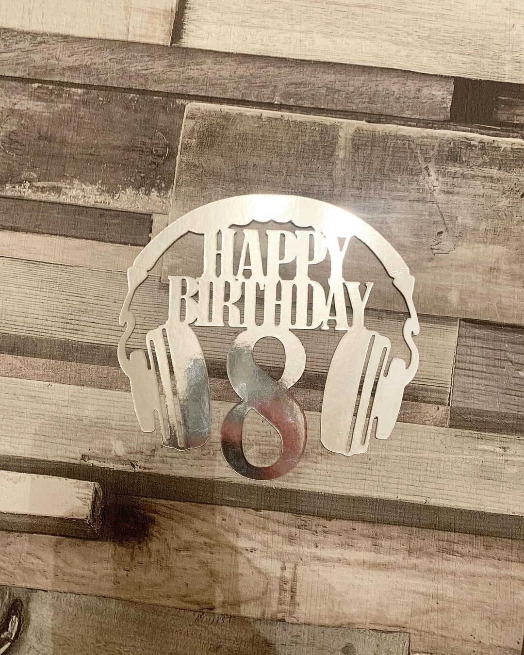 Headphones Gaming Themed Cake Topper - Etsy
