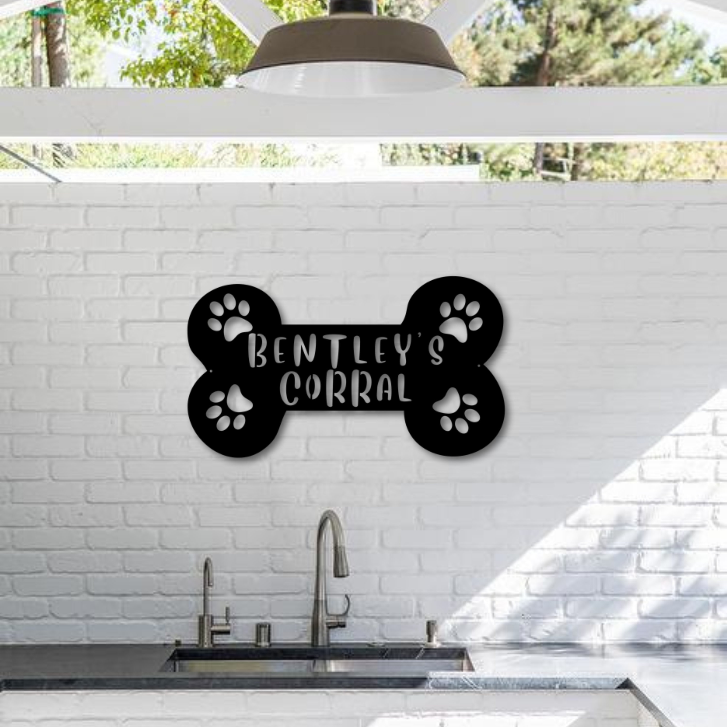 Custom Dog Name Sign, Dog Bone Sign, Dog House Sign, Pet Sign, Dog ...
