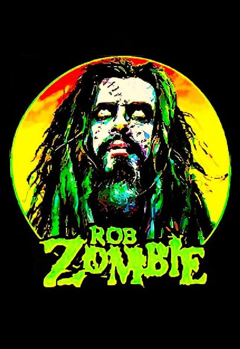 Fridge / Tool Box / Locker Magnet Rob Zombie - Etsy