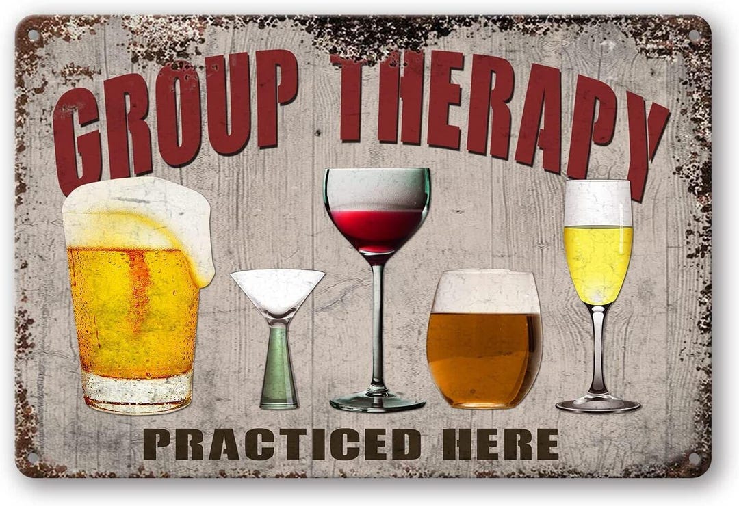 Fridge / Tool Box / Locker Magnet Group Therapy 000 - Etsy