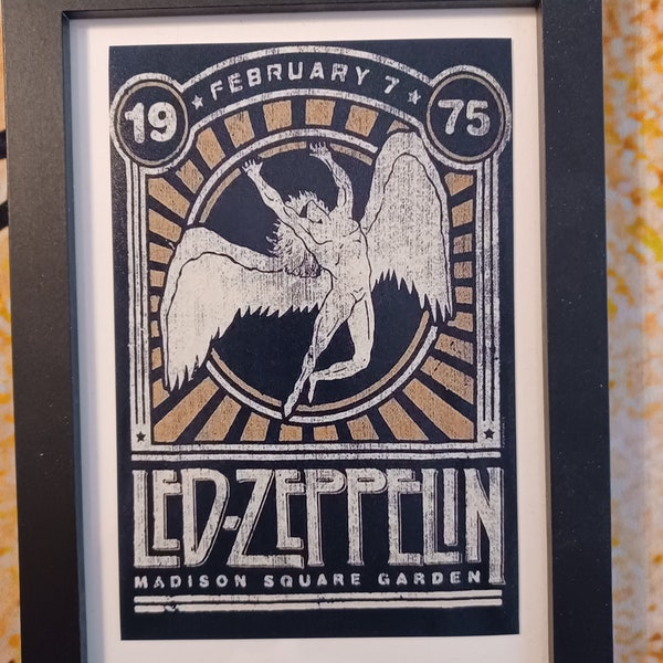 Led Zeppelin Concert Poster - Etsy