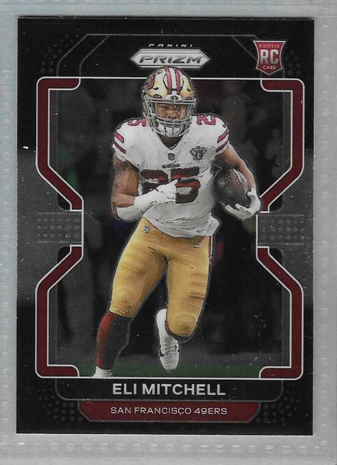 2021 Black Prizm Rookie Eli Mitchell 49ers RC Parallel Rare - Etsy