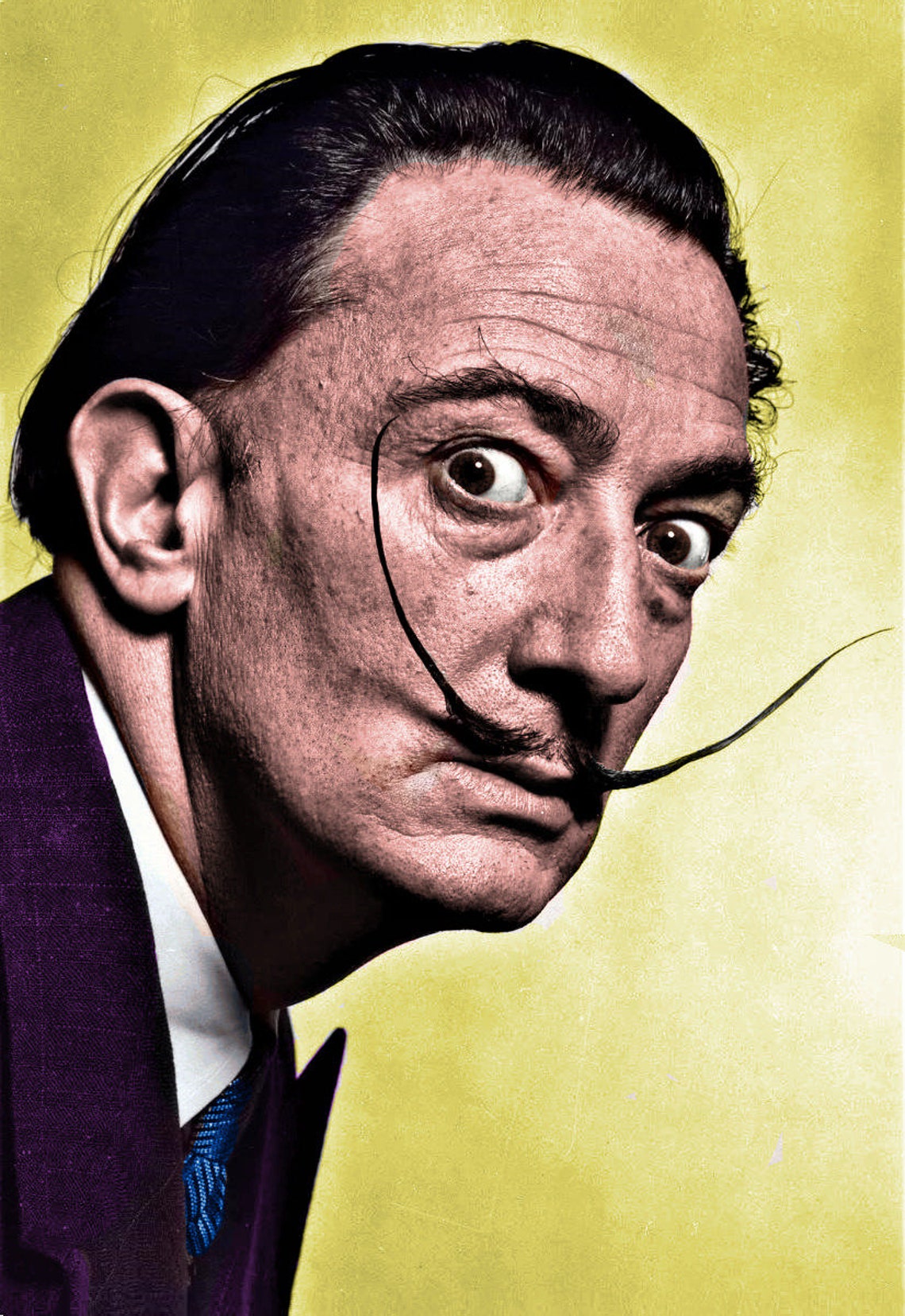 Fridge / Tool Box / Locker Magnet Dali - Etsy