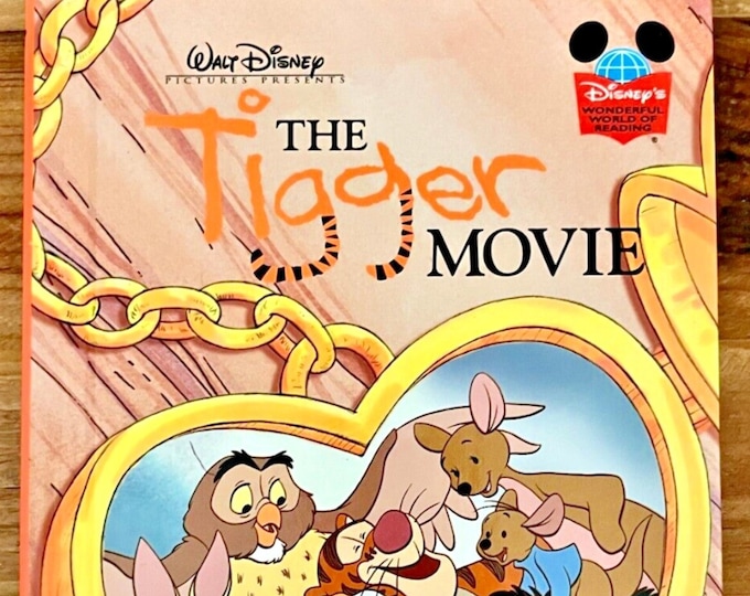 Walt Disney's Wonderful World of Reading | the Tigger Movie - Etsy
