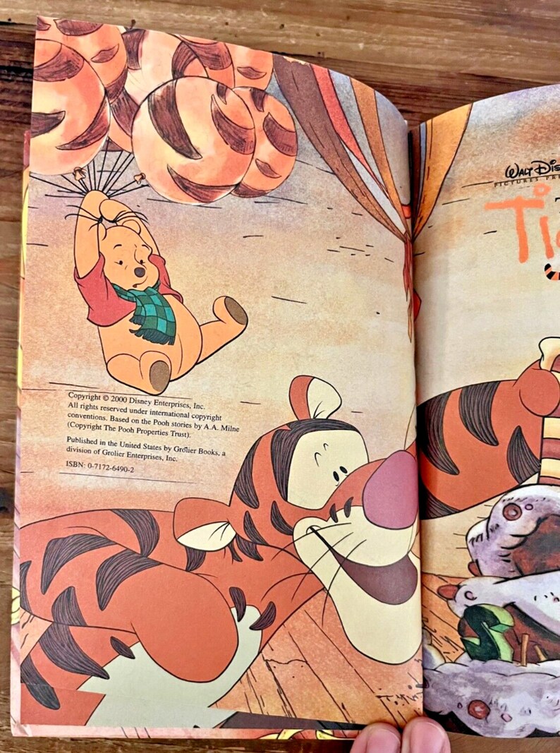 Walt Disney's Wonderful World of Reading the Tigger - Etsy