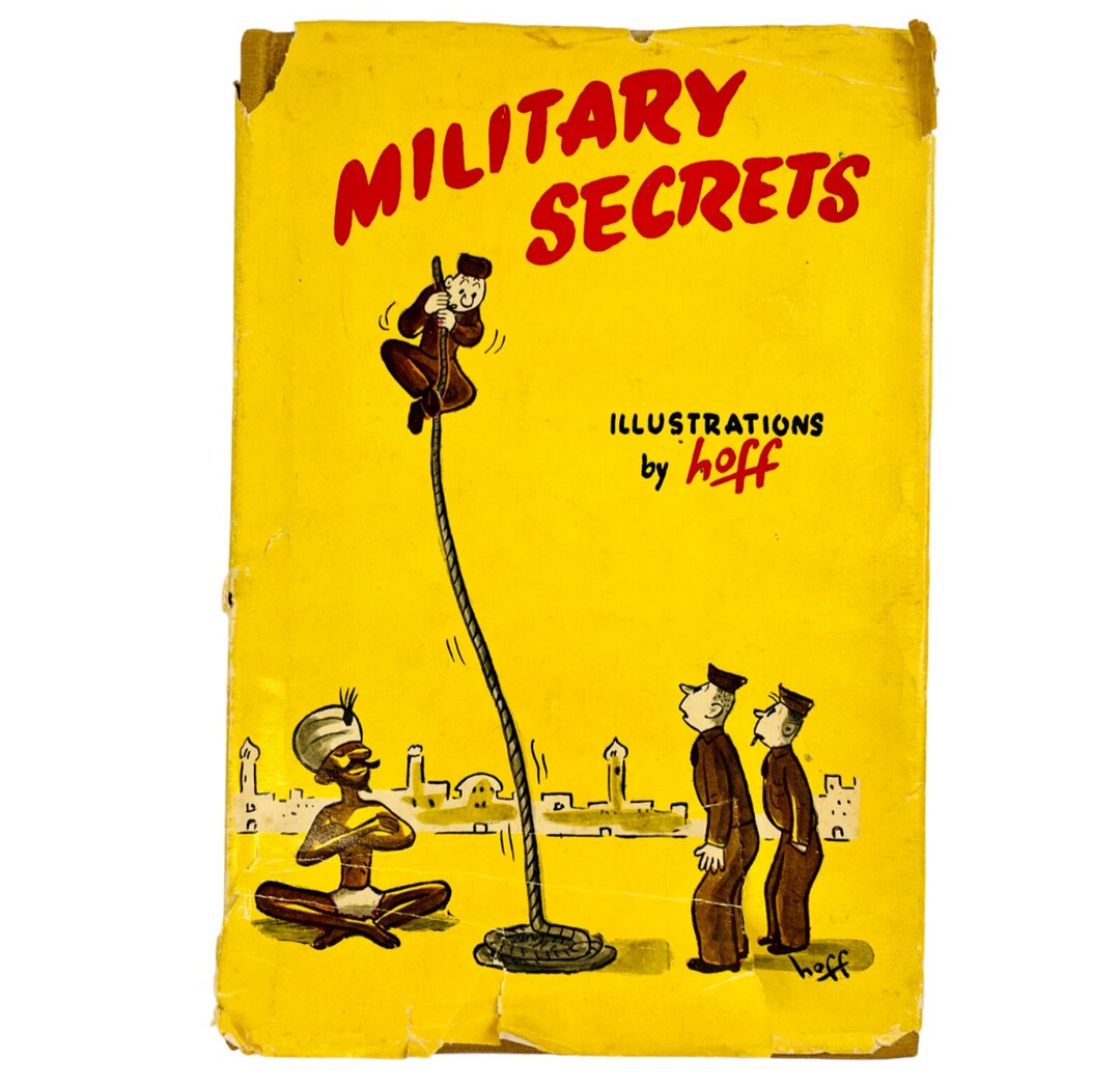 Military Secrets Illustrated by Syd Hoff | 1943 1st Edition | Unused - Etsy