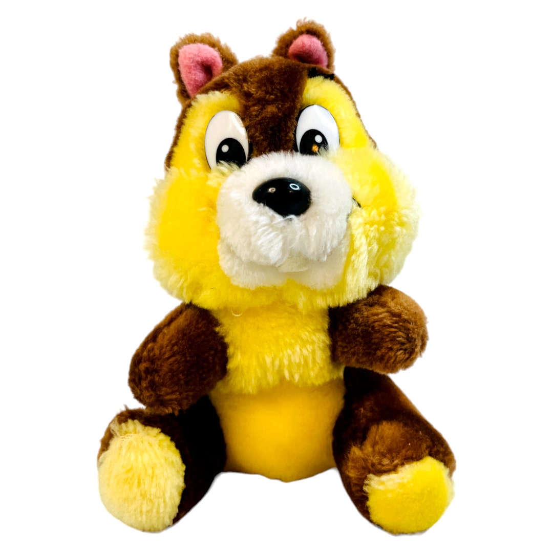 Vintage Walt Disney World chip From Chip and Dale 6 Plush Stuffed ...