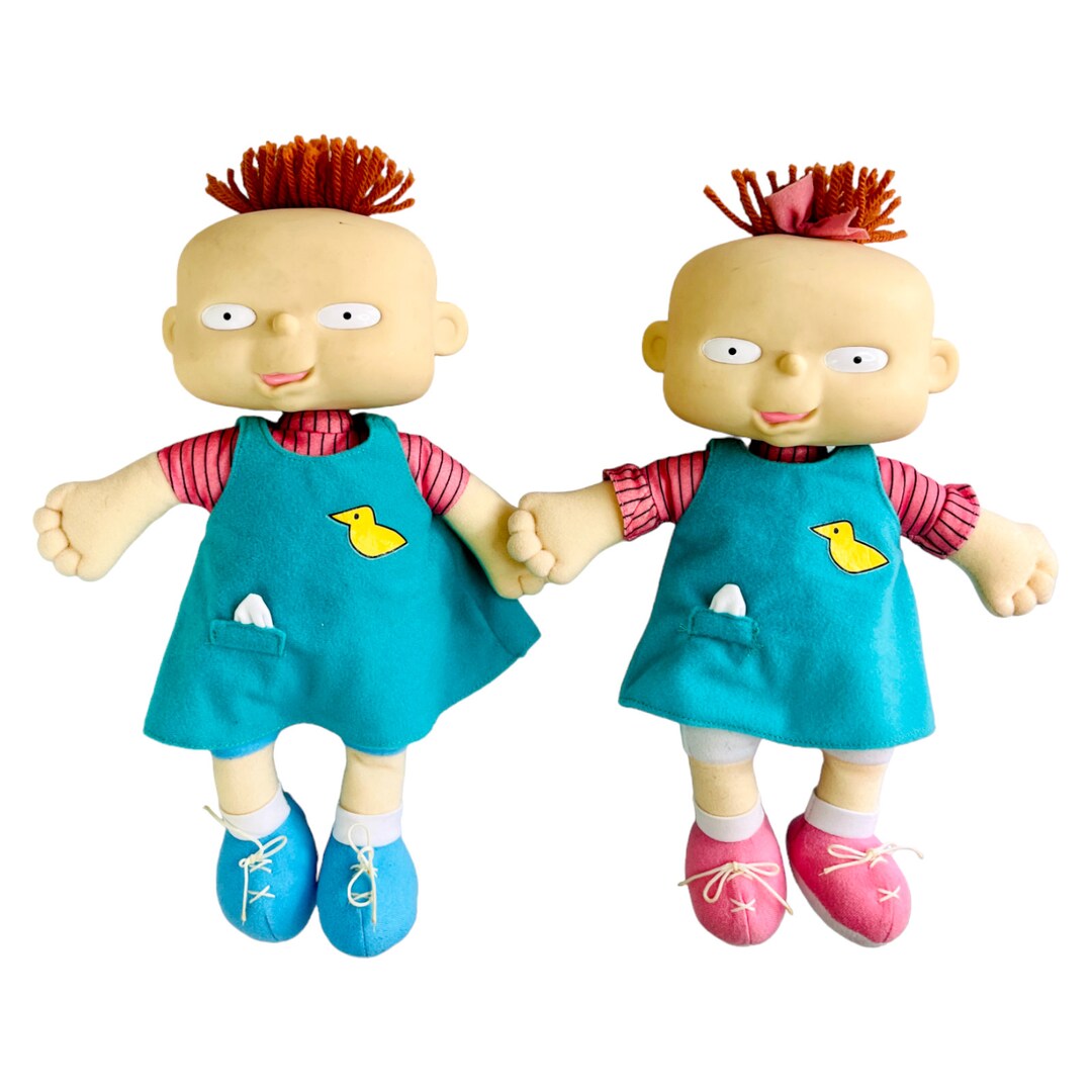 Vintage 1998 Rugrats Twins Phil and Lil Dolls - Etsy