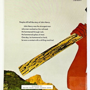 Vintage 1987 John Henry by Jack Ezra Keats - Etsy