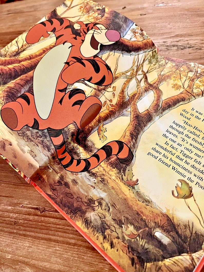 Walt Disney's Wonderful World of Reading the Tigger - Etsy