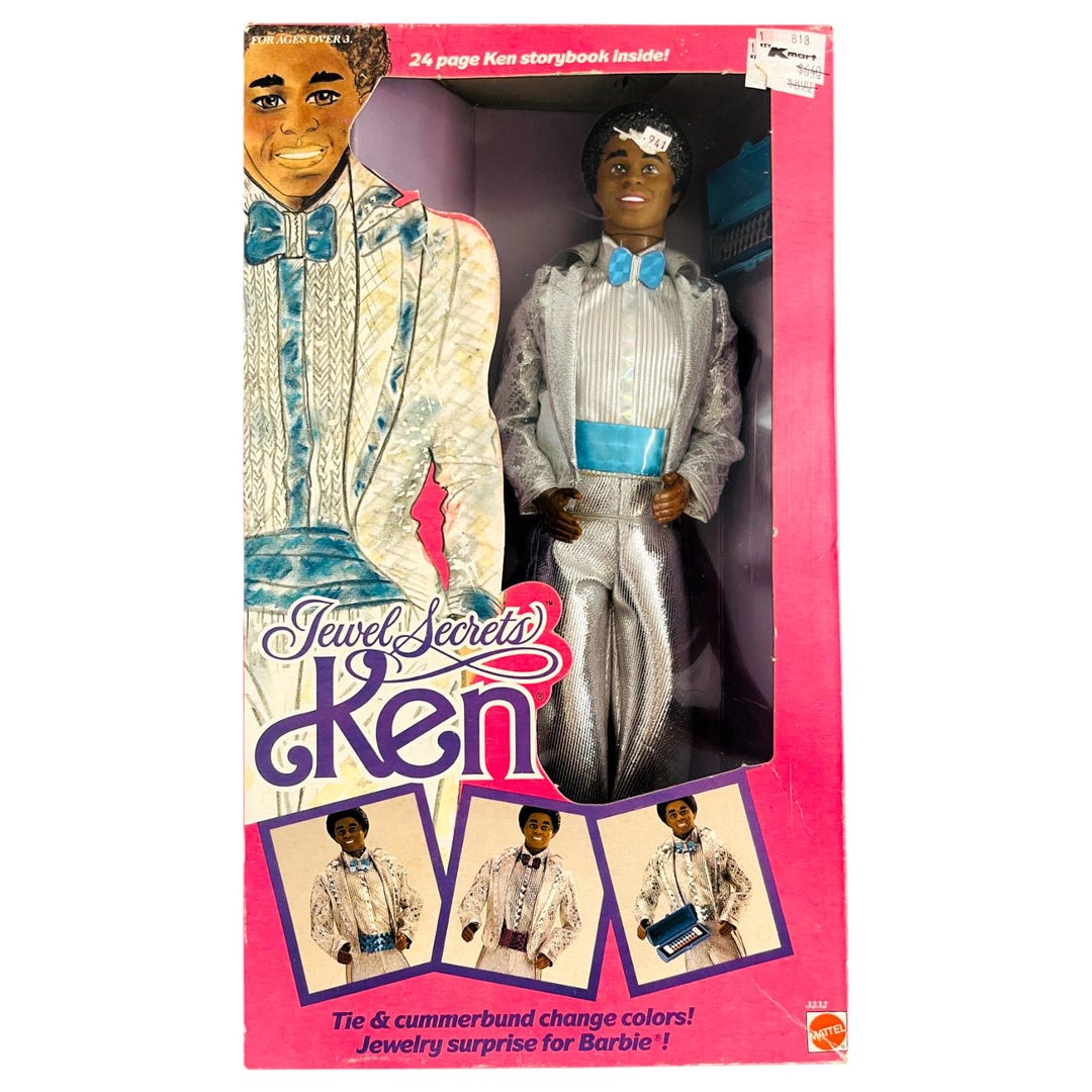 Vintage 1986 Jewel Secrets African-american Ken Doll 3232 in the ...