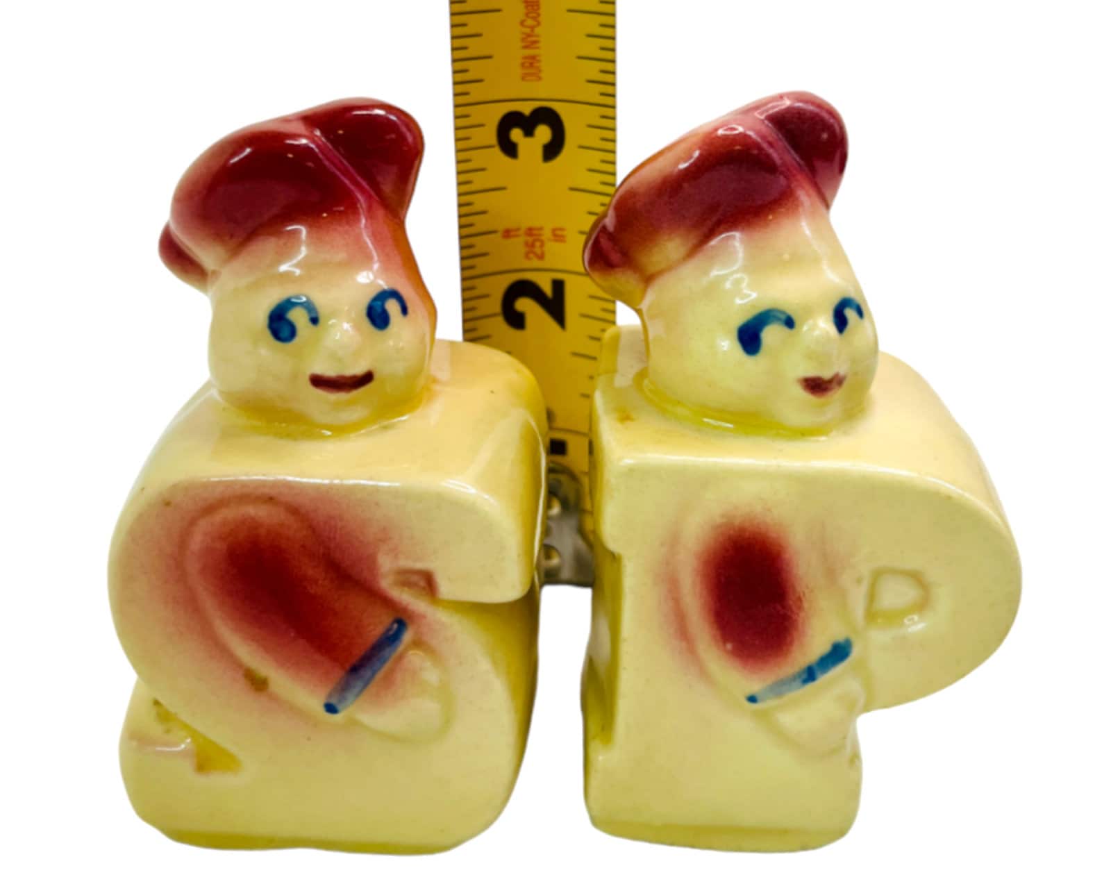 Vintage Shawnee Anthropomorphic Letter S & P Salt and Pepper - Etsy