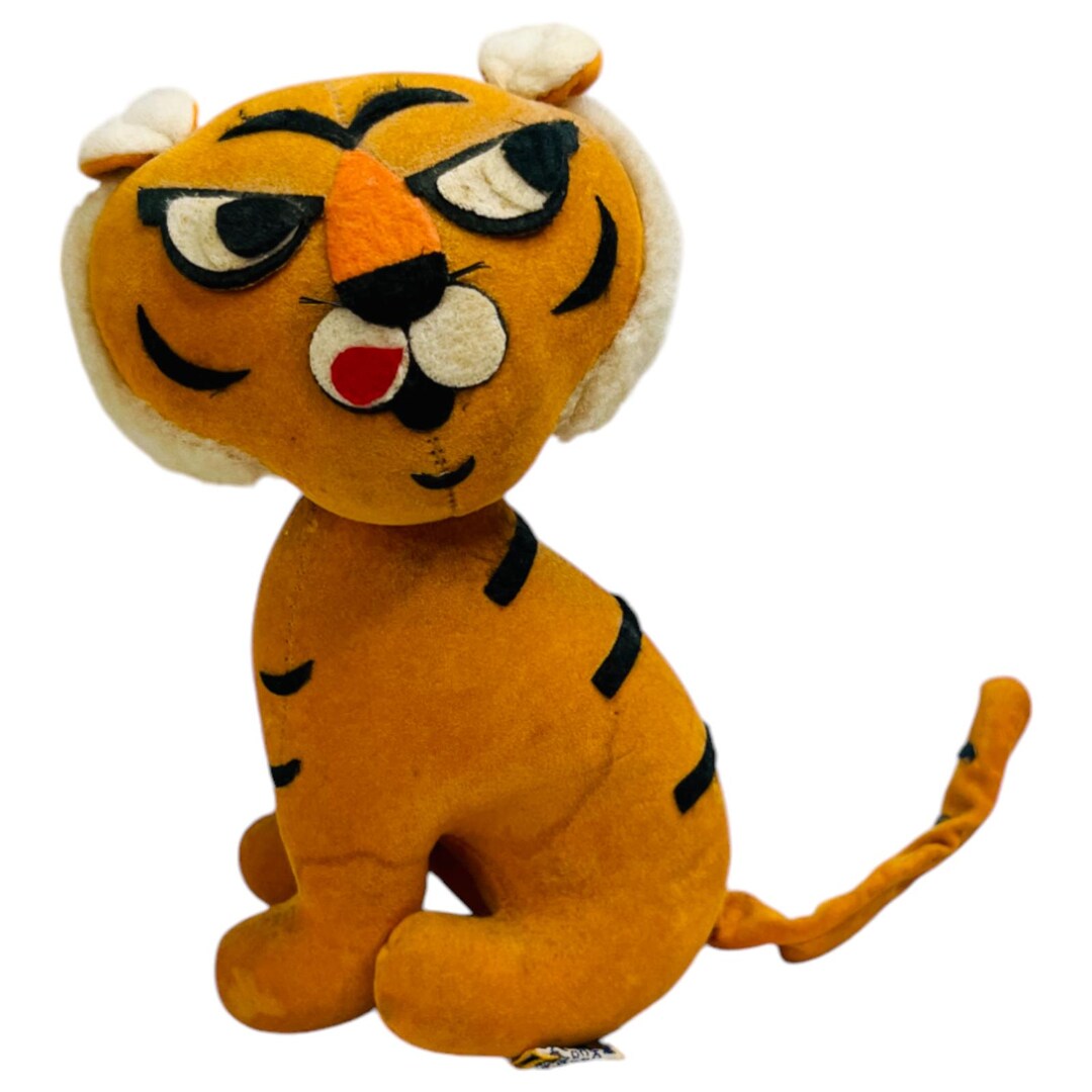 Vintage 6 Dakin Dream Pets Restaurant Tiger Plush Stuffed Animal READ ...