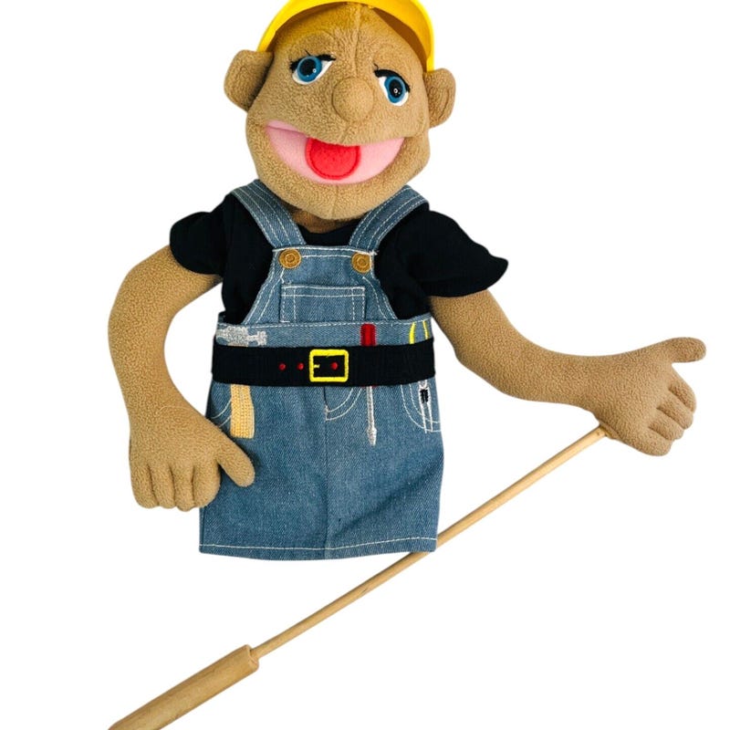 Brooklyn T Guy Puppet - Etsy