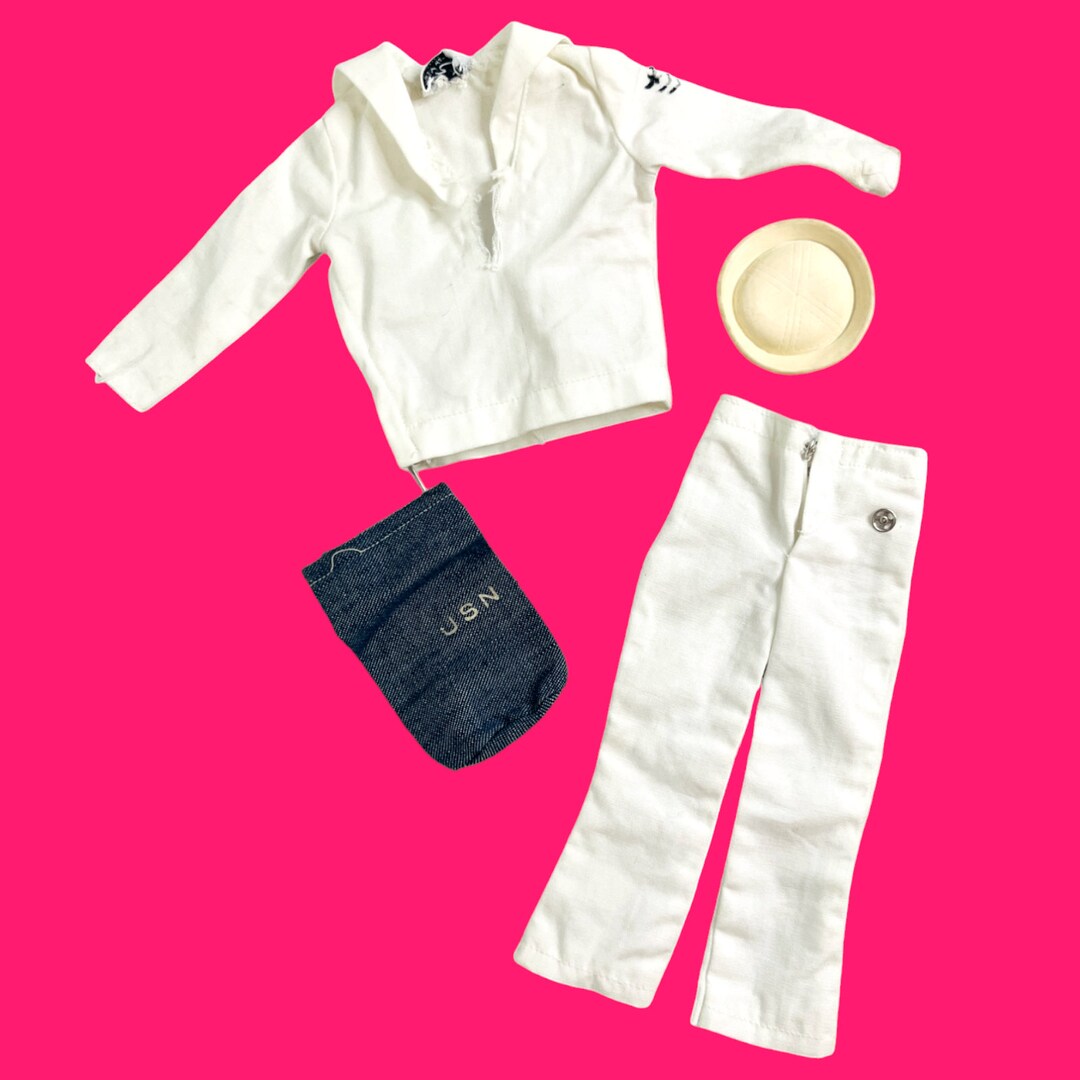 Vintage 1963 Ken US Navy Sailor Outfit 796 READ - Etsy