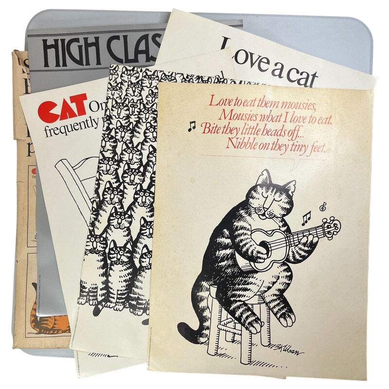 Kliban Cat - Etsy