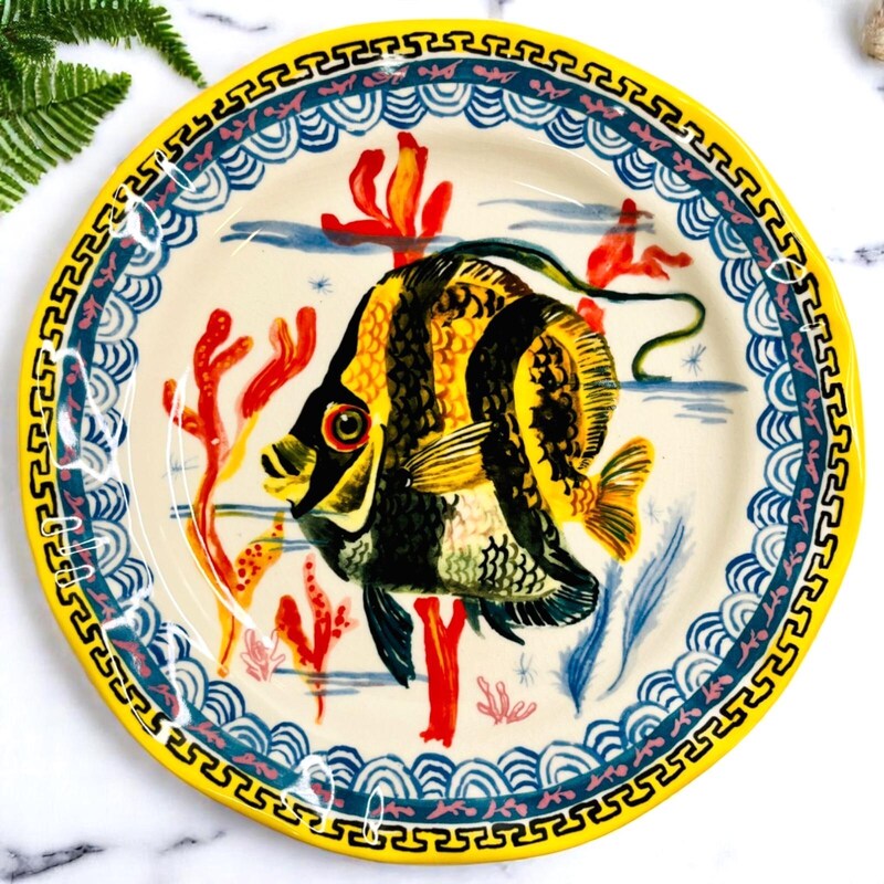 Nathalie Lete Plate - Etsy