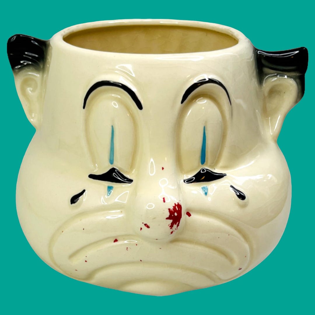 Vivintage 1958 "i Want Some Cookies" Sad Clown Cookie Jar | American ...