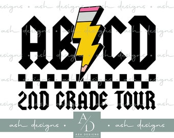 ABCD Pre-k white Digital Download svg Eps Png Jpg Ai - Etsy