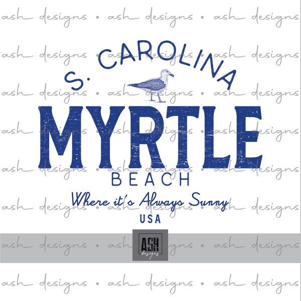 Myrtle Beach Svg - Etsy