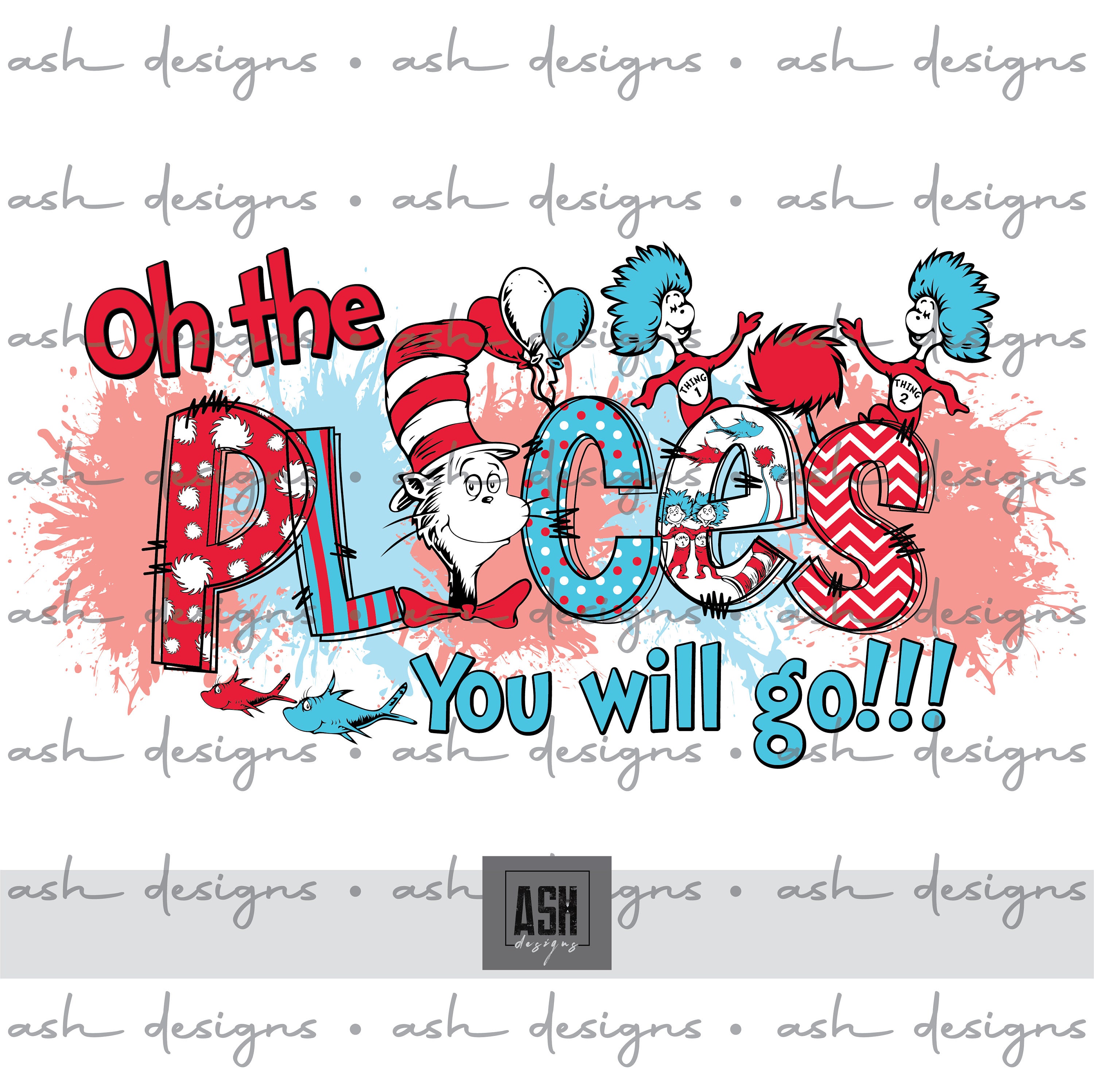 Oh the Places You Will Go Digital Download svg Eps Png - Etsy