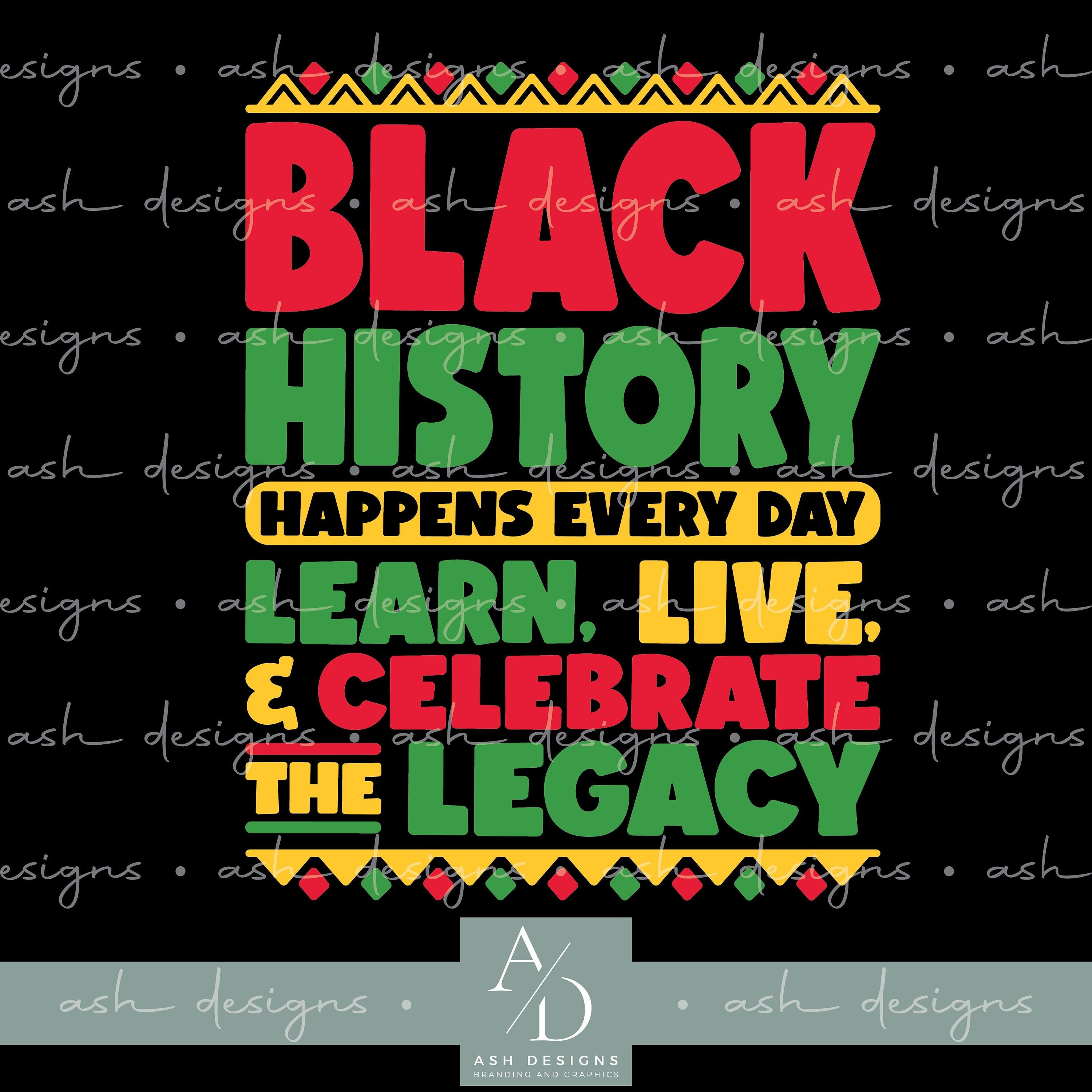 Black History Design Digital Download svg Eps Png Jpg Ai Pdf - Etsy