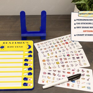 Sliding Routine Chart, To-do List, Daily Checklist, Personalized ...