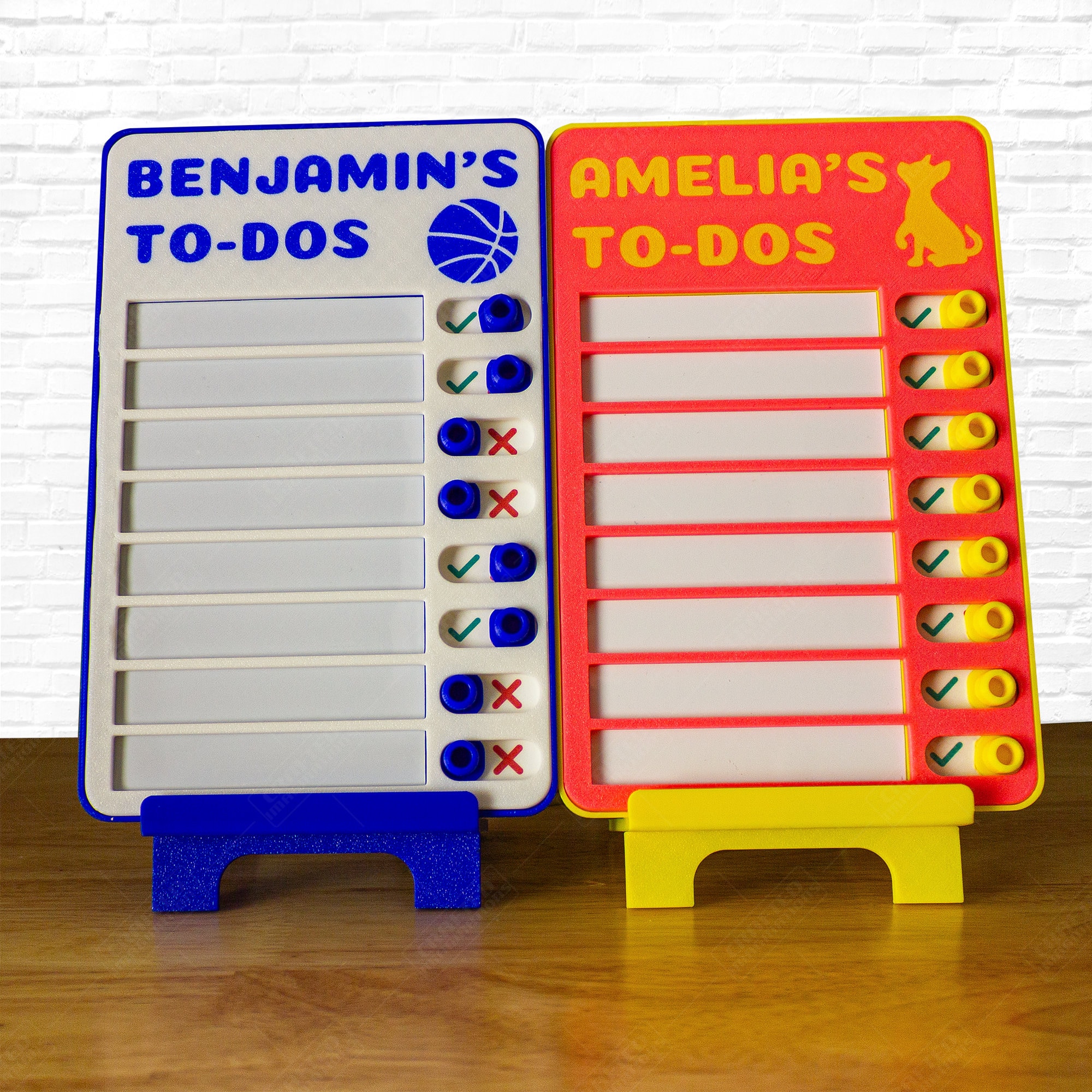 Personalized To-do List, Sliding Routine Chart, Chore Chart, Daily ...