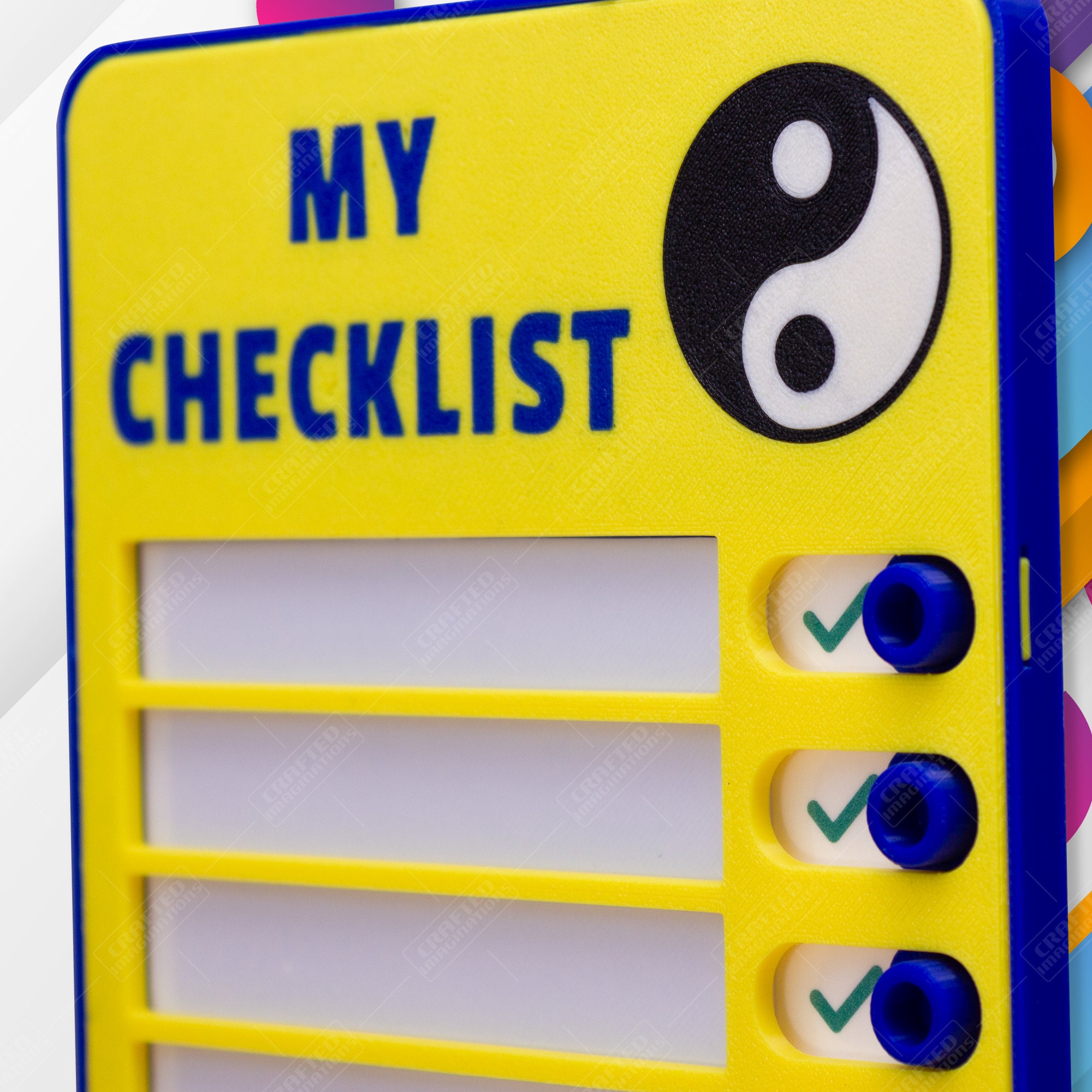Personalized Check List, Routine Chart, Daily To-do , Personalized ...