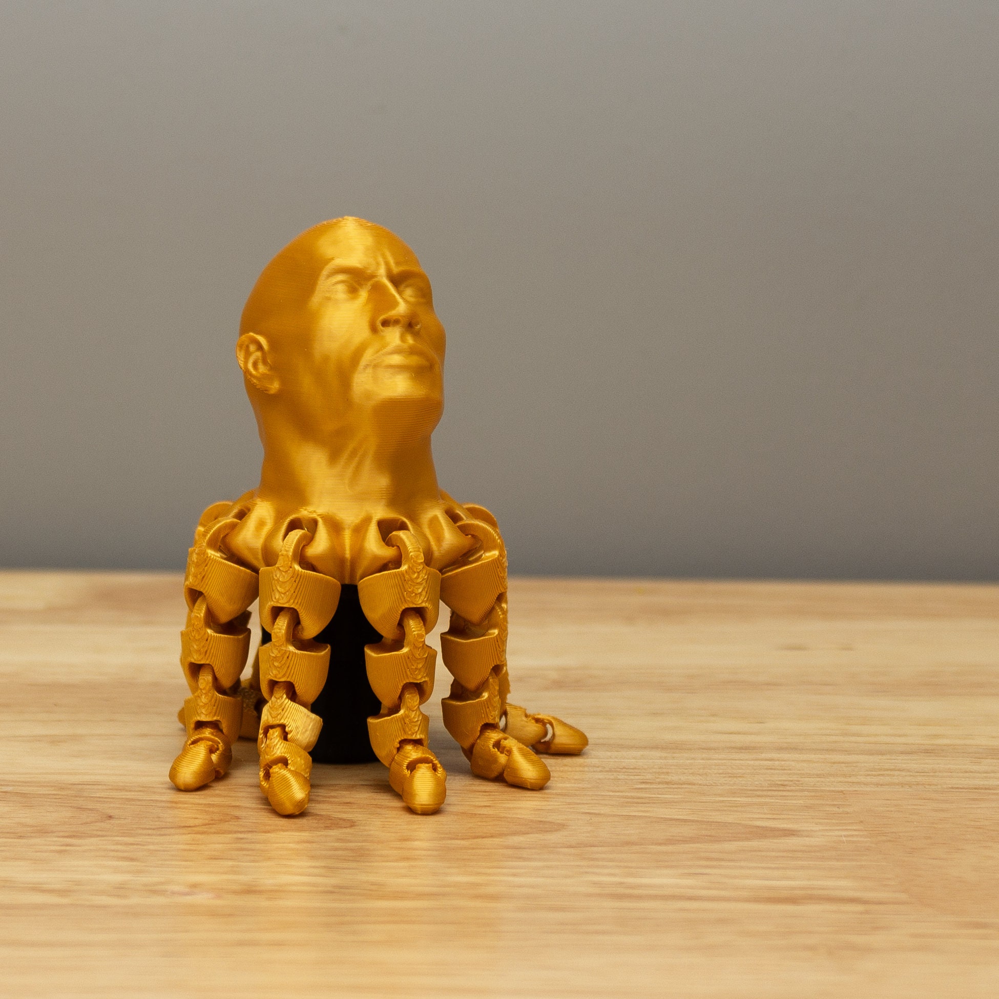 Rocktopus Fidget Toy, Dwayne Johnson Octopus Flexi Toy, Fidget Toy ...