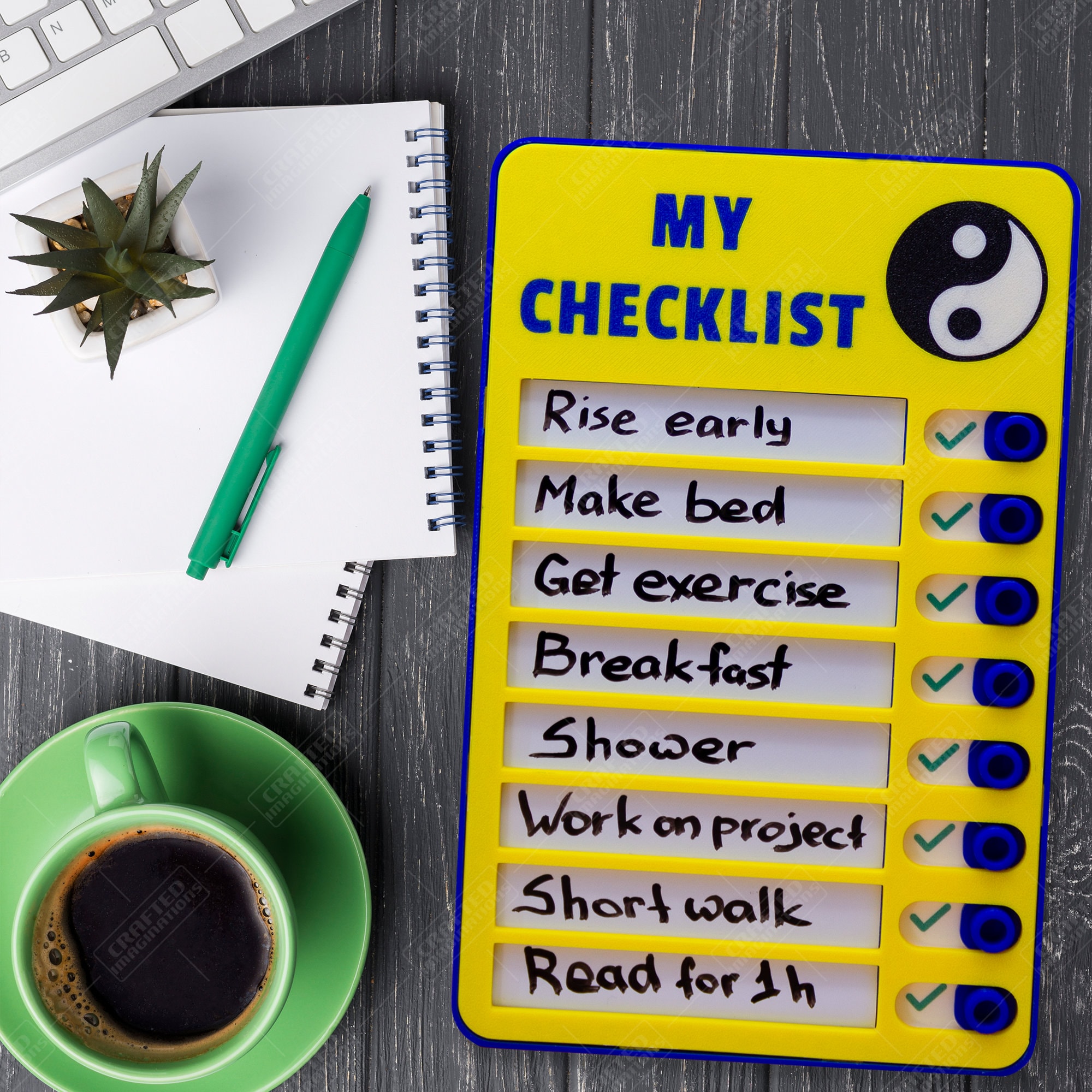 Personalized Check List, Routine Chart, Daily To-do , Personalized ...