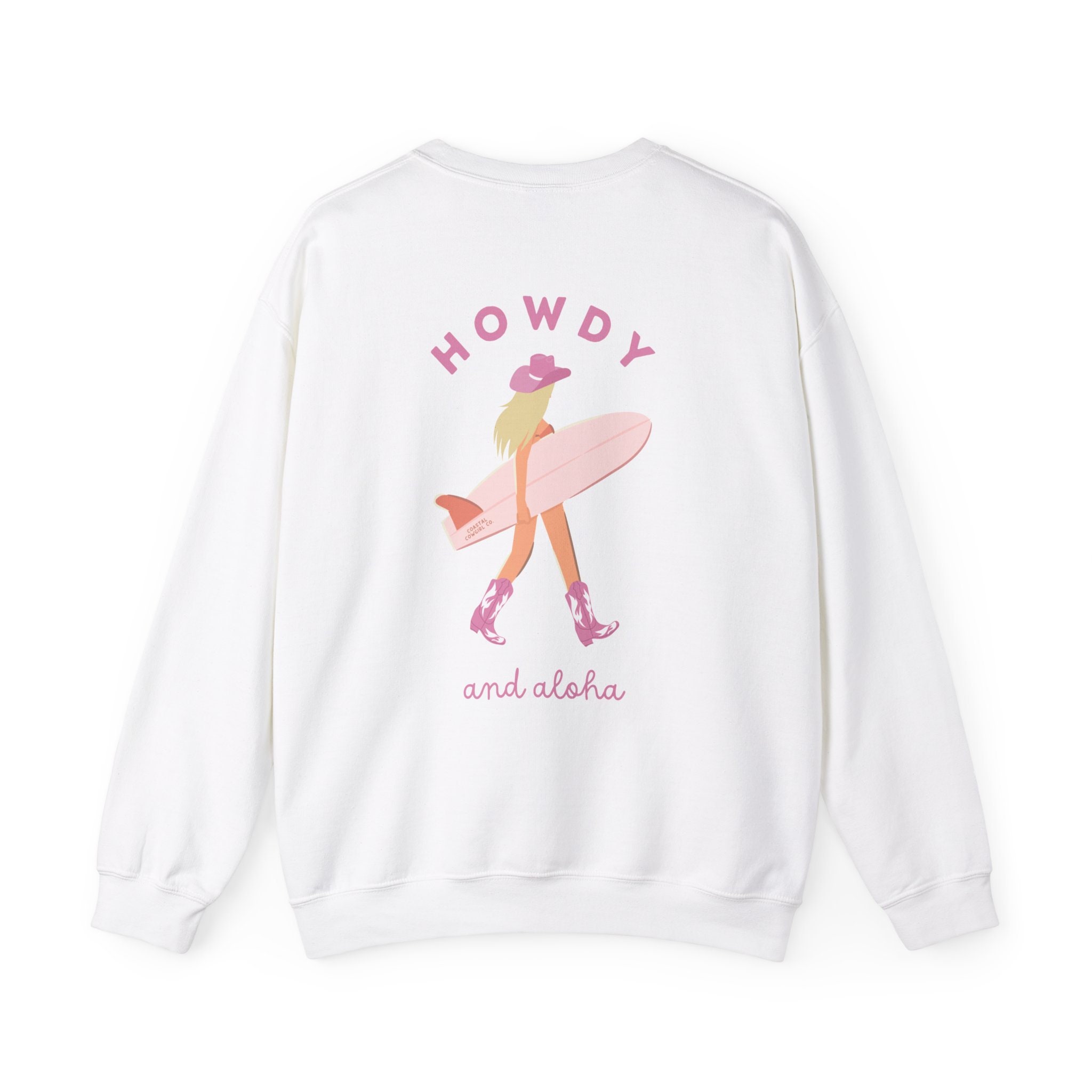 Coastal Cowgirl Sweatshirt Preppy Western Cowgirl Surfer Crewneck Howdy ...