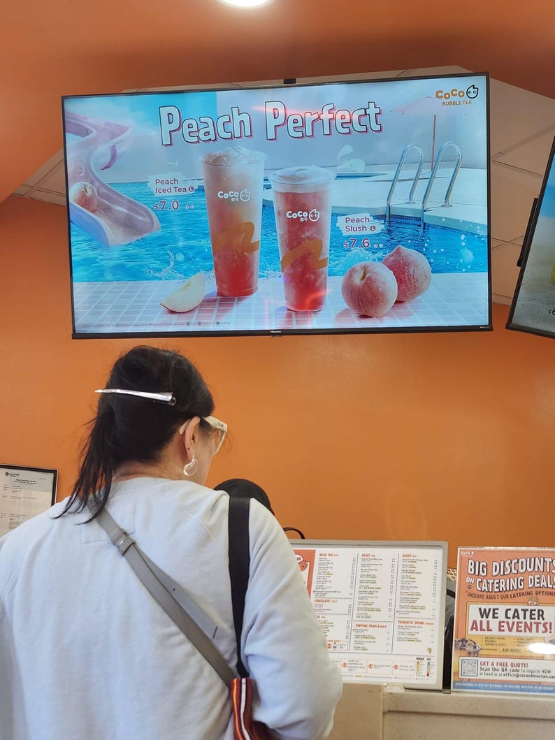 Custom Digital TV Menu Board for Restaurant - Unlimited Revisions - Etsy