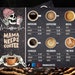 COFFEE MENU Pack - Digital Download Done for You - Fully Editable ...