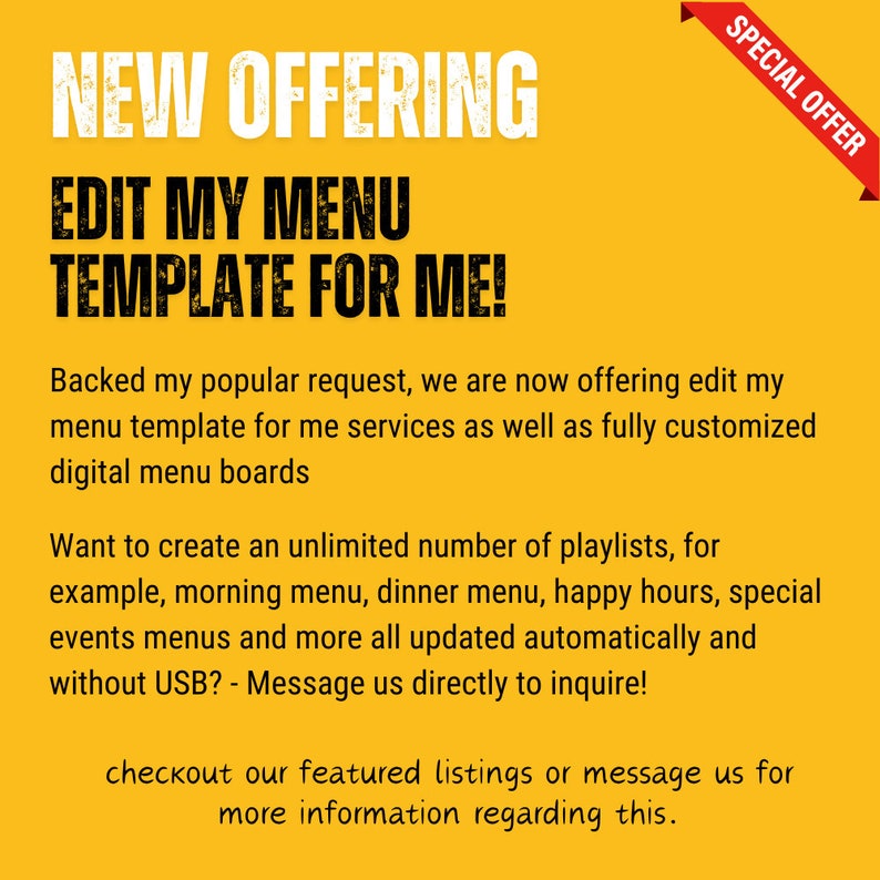 ANIMATED DIGITAL TV Menu in Canva Fully Editable Anywhere From 30 ...