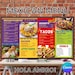 Mexican Restaurant Menu Board Templates: Tacos, Burritos and More ...